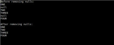 How to remove nulls from an ArrayList in Java 8 – Clear ur Doubt